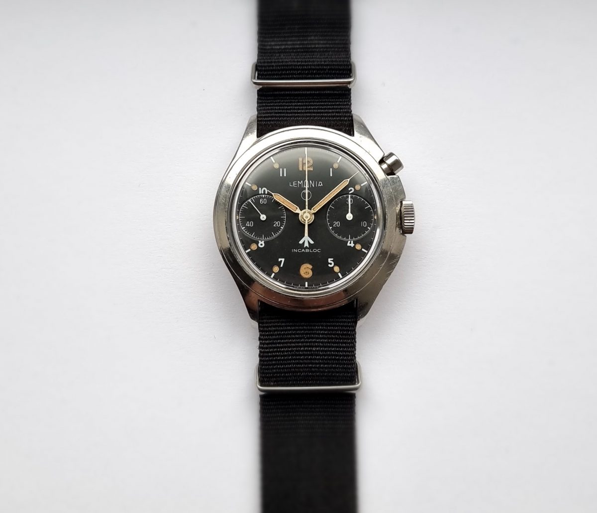 Lemania 6BB Pilot Watch Issued 1963 – Century Time Watches