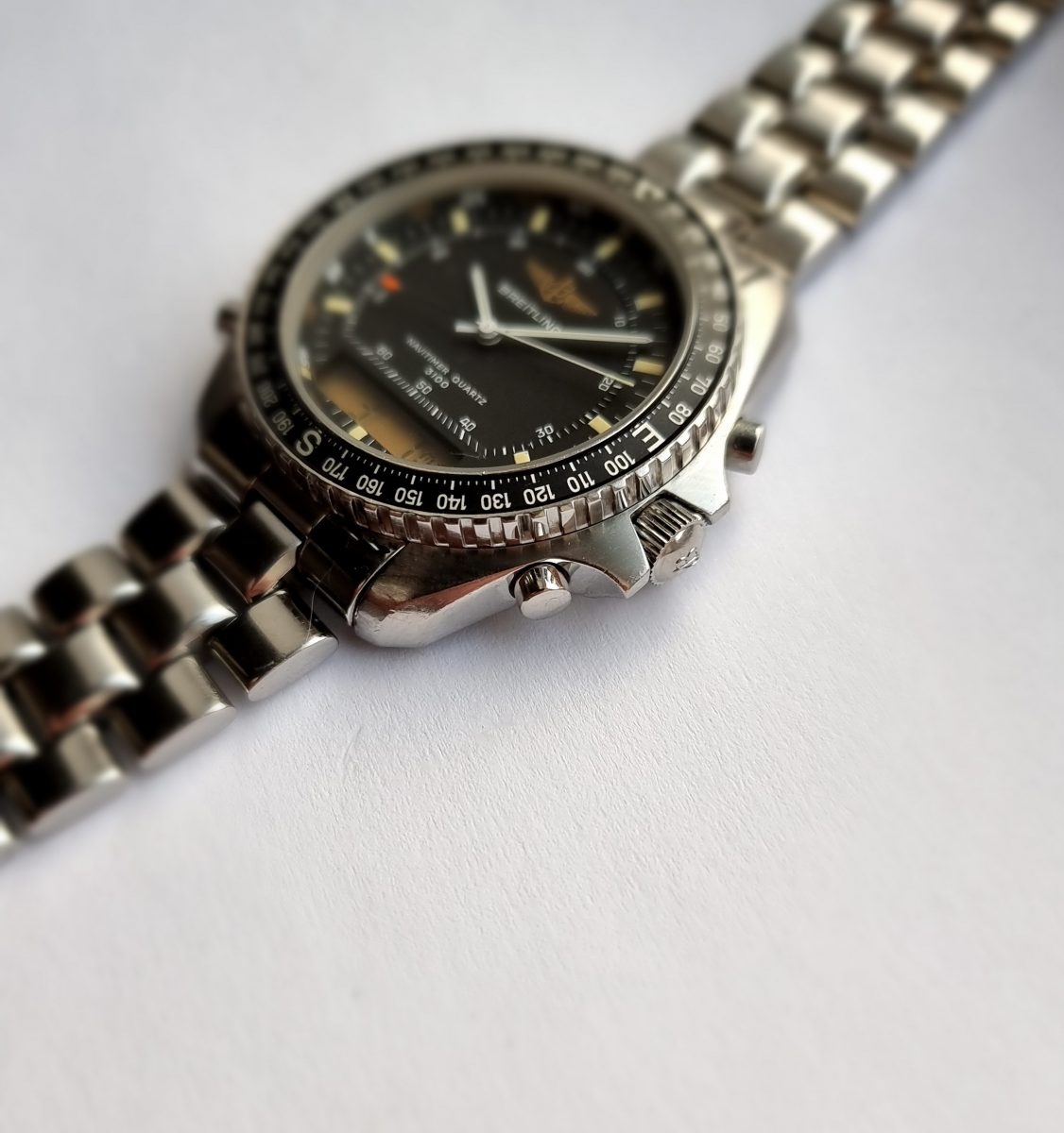 Breitling Navitimer Quartz 3100 Digital/Analog Ref. 80 191 1980s ...