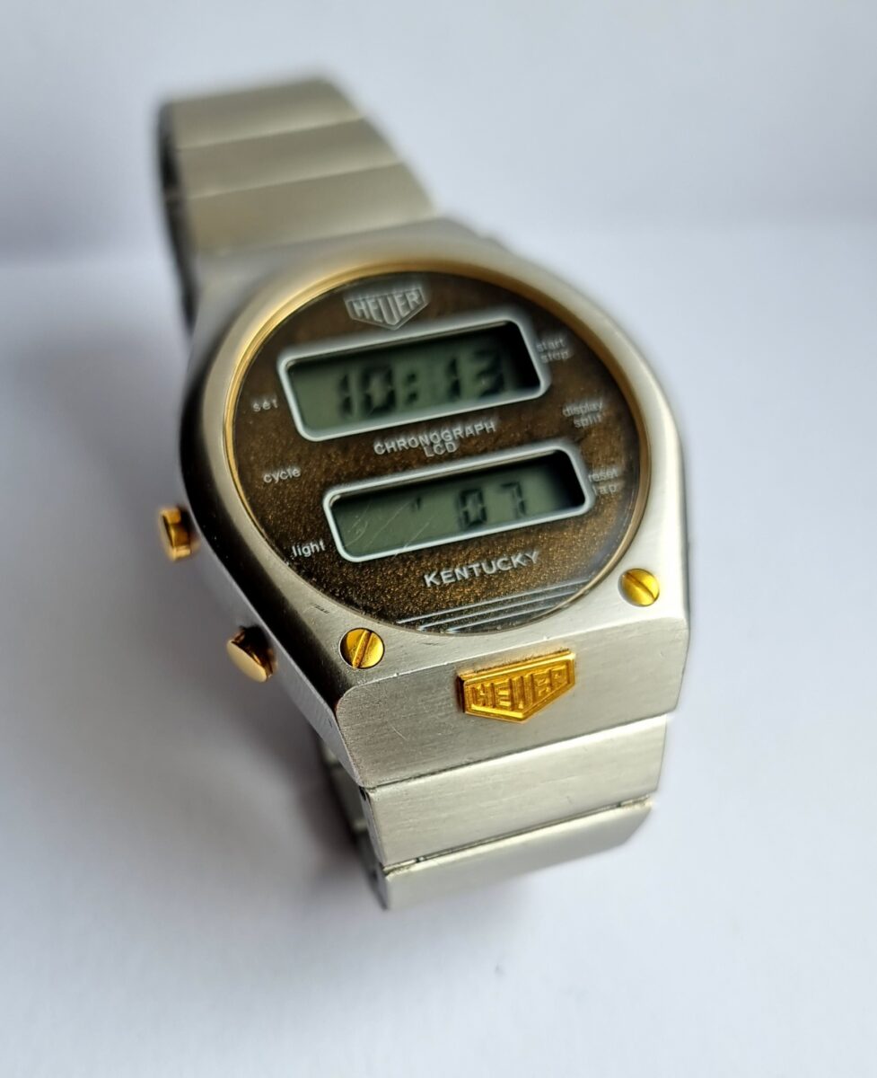 Heuer Kentucky 102.713 LCD circa 1979 – Century Time Watches