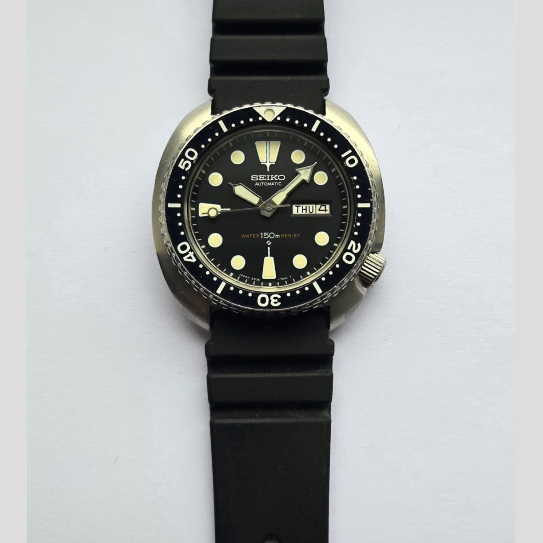 Seiko JDM 6306-7001 with Kanji Wheel, April 1978 . Super Patina ...