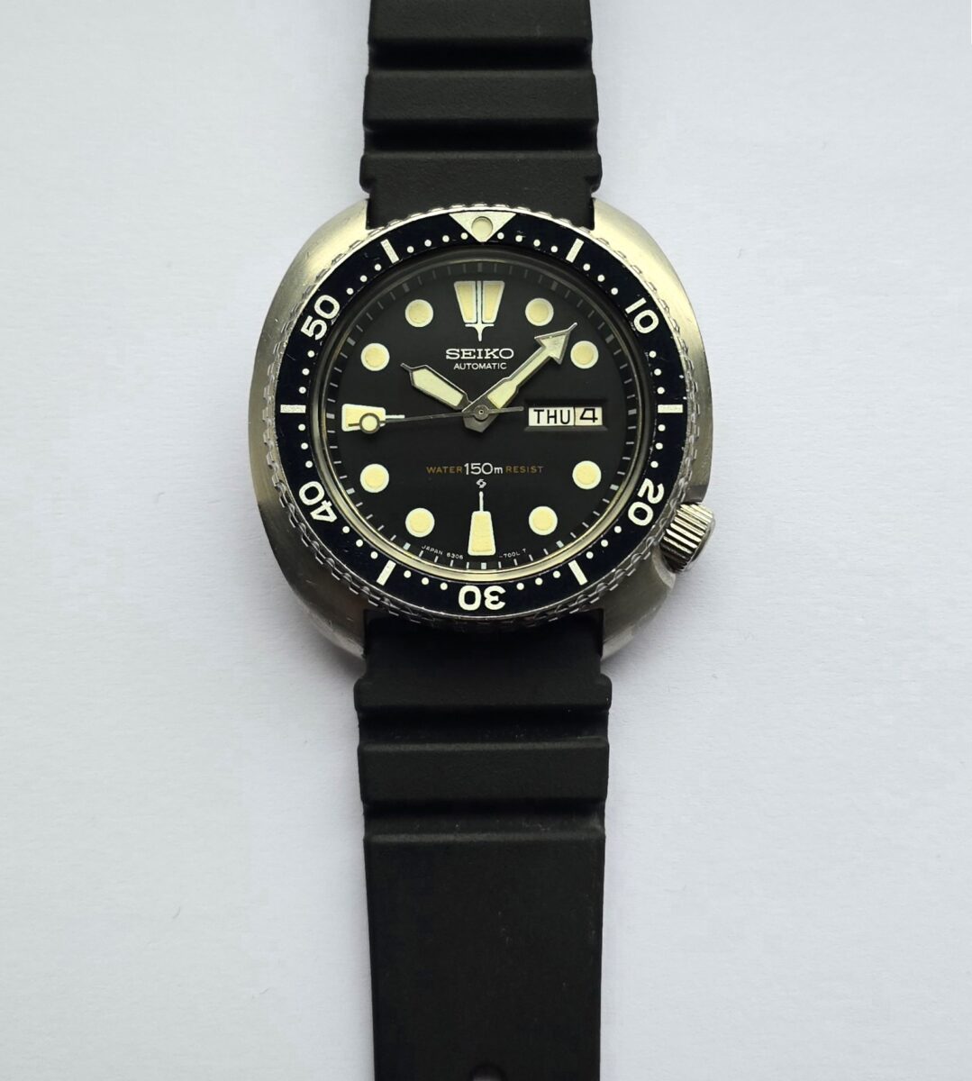 Seiko JDM 6306-7001 with Kanji Wheel, April 1978 . Super Patina ...