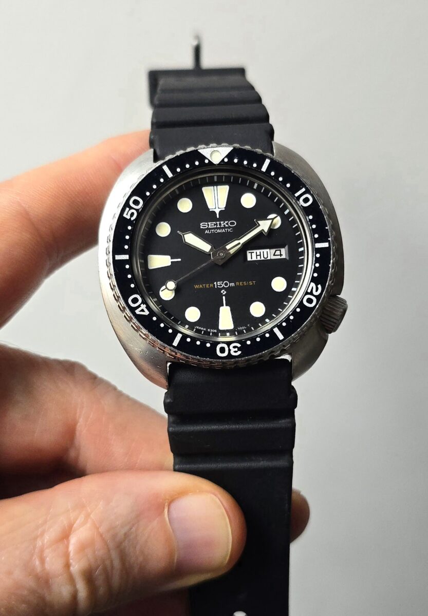 Seiko JDM 6306-7001 with Kanji Wheel, April 1978 . Super Patina ...
